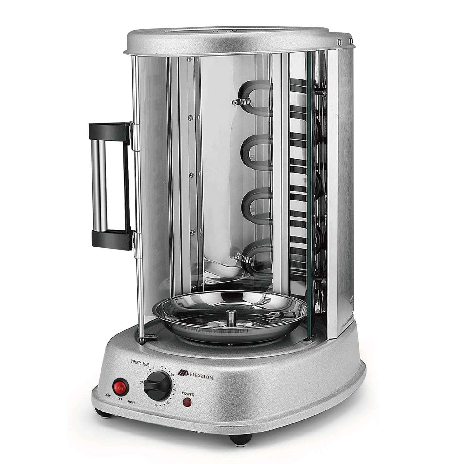 Vertical Rotisserie Oven Grill - Electric Shawarma Kebab Cooker w ...