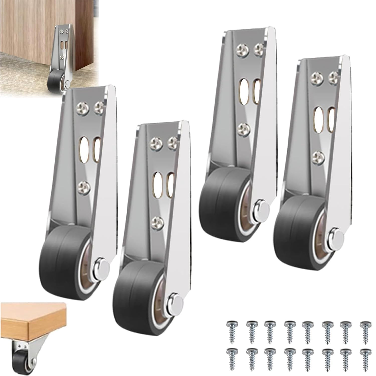 Vertical Track Roller Wheel – Heavy Duty Anti-Sag Sliding Door Bottom ...