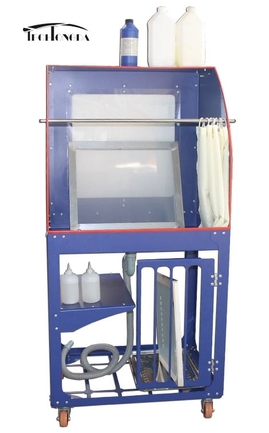 Vertical Type Screen Printing Washout Tank Backlighting Silk Screen ...