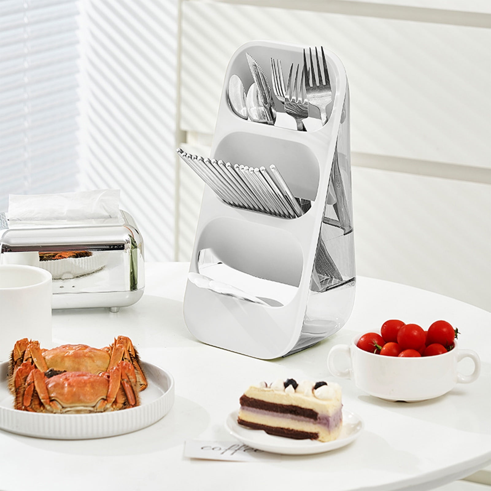 Vertical Utensil Holders, Kitchen Utensil Organizer for Countertop ...