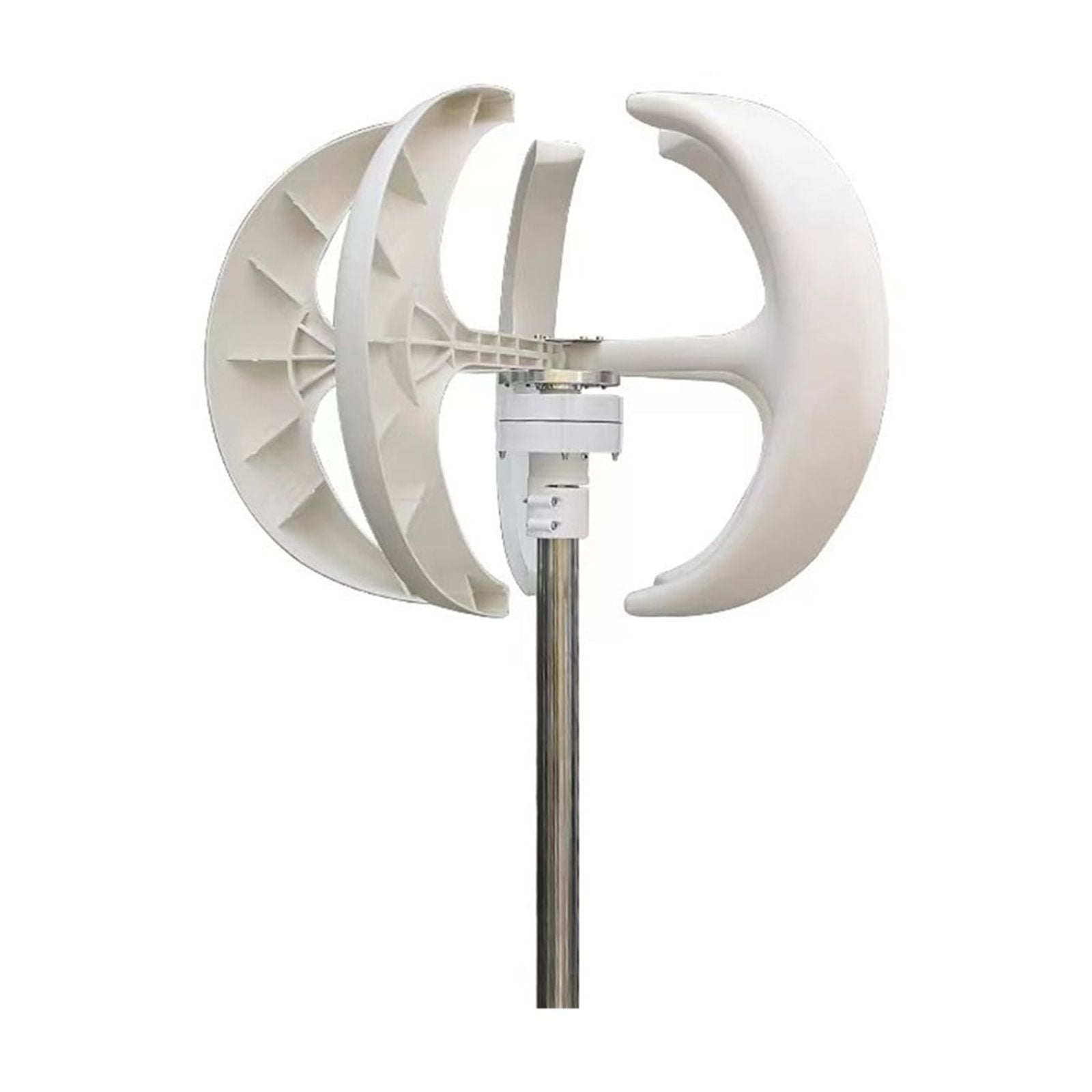 Vertical Wind Turbine Generator 1000W 5 Blades12v 24v With MPPT Charge ...