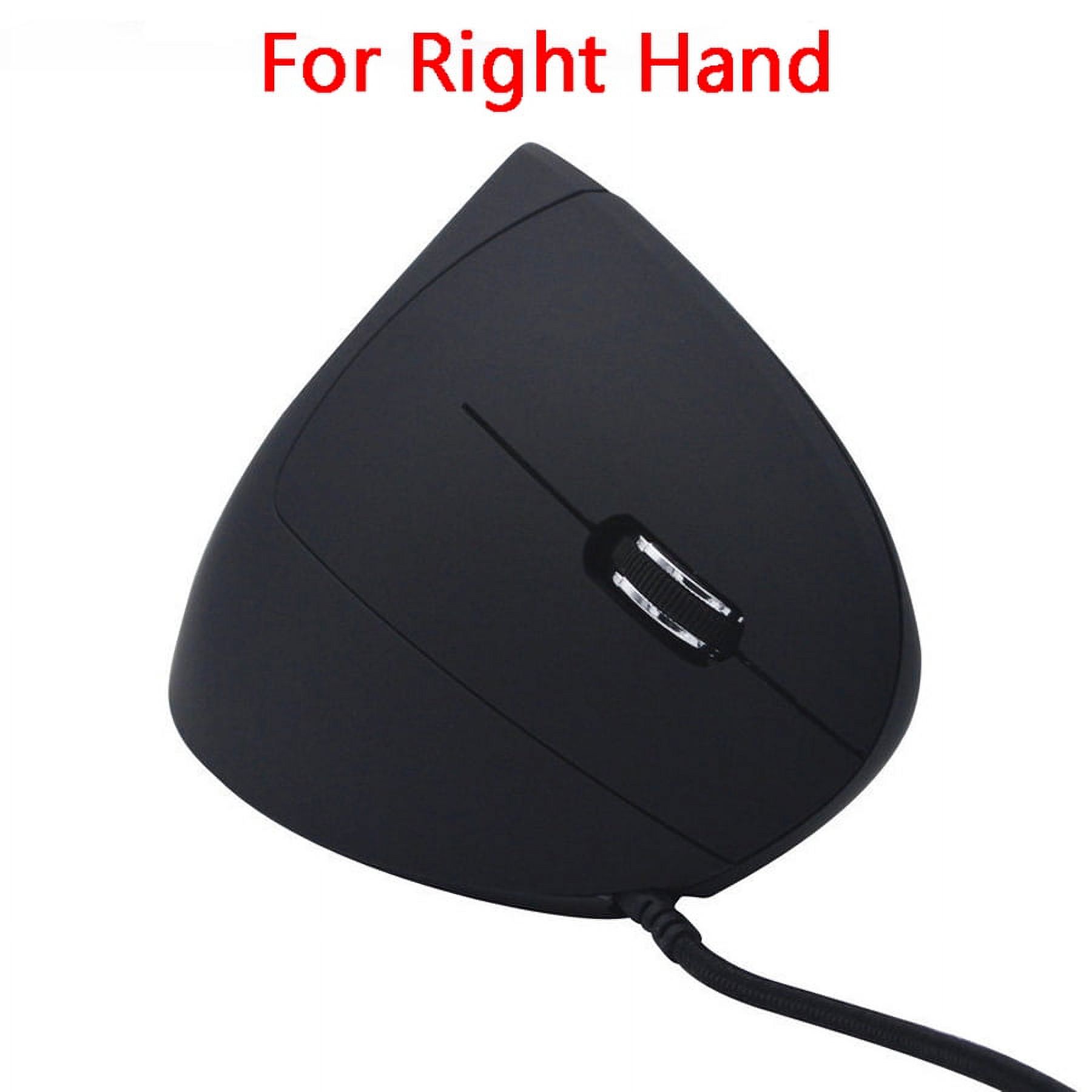 Vertical Wireless USB Mouse Ergonomic Rechargeable Portable PC Gamer ...