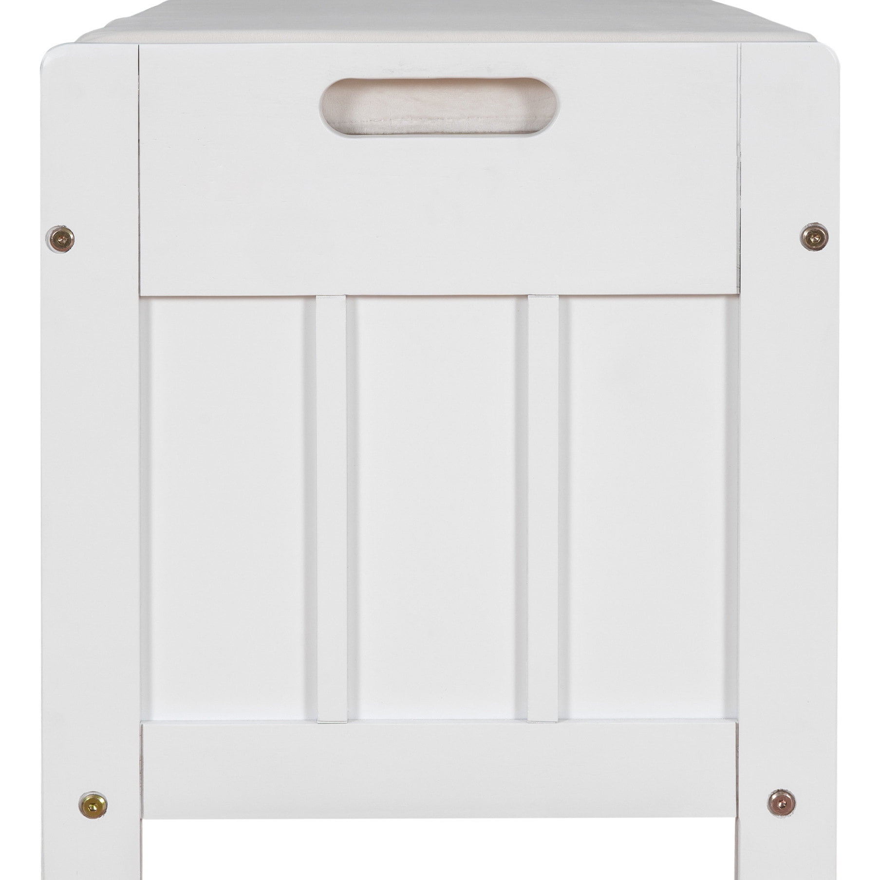 Vertical slat side design / Adds sophistication and fits various home ...
