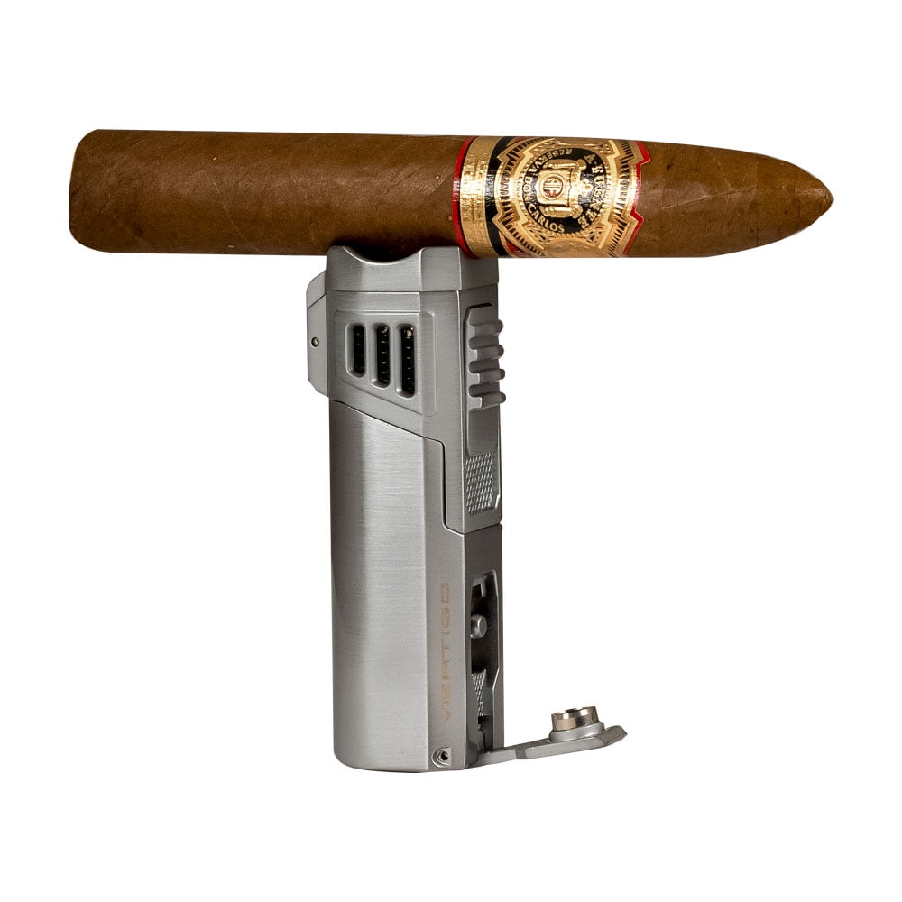 Vertigo Crown Quad Torch Lighter with Cutter Chrome - Walmart.com