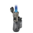 Vertigo by Lotus Cyclone Triple Torch Cigar Lighter Charcoal Plus Free ...