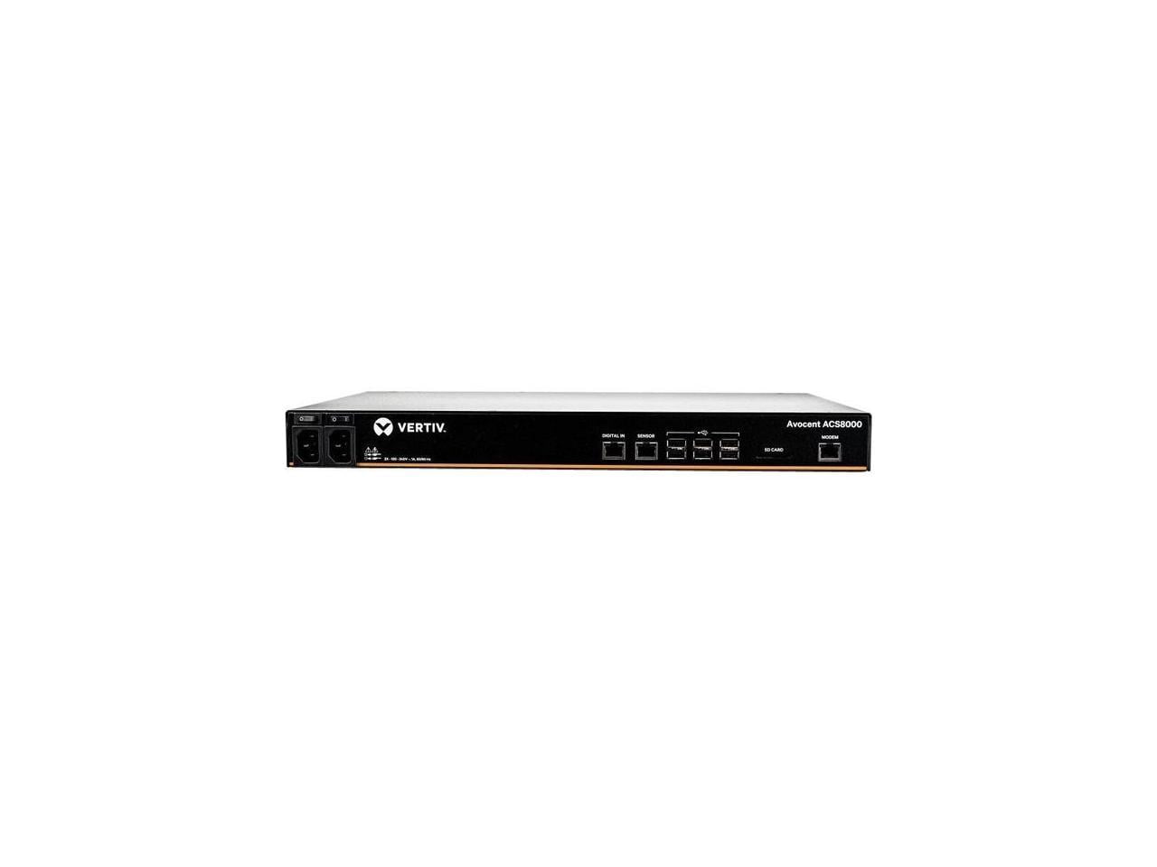 Vertiv Avocent ACS8000 Serial Console - 48 port Console Server | Modem ...