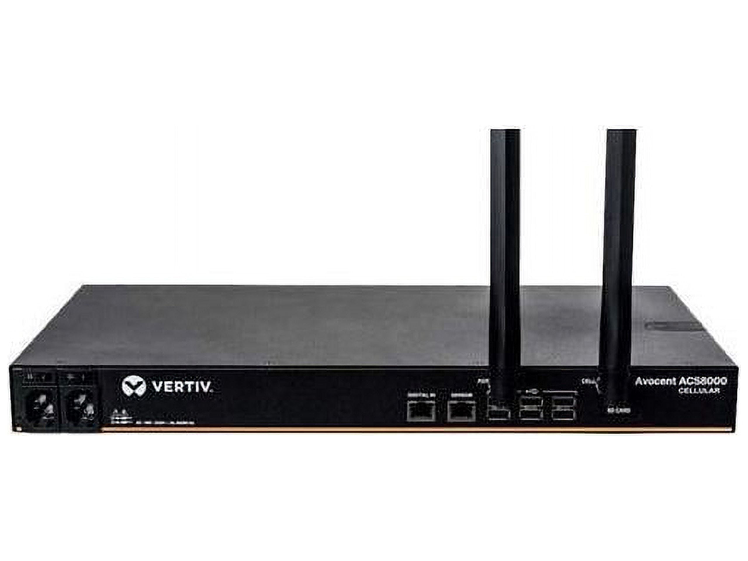 Vertiv Avocent ACS8000 Serial Console 8 port Dual AC Power AT&T+Verizon ...