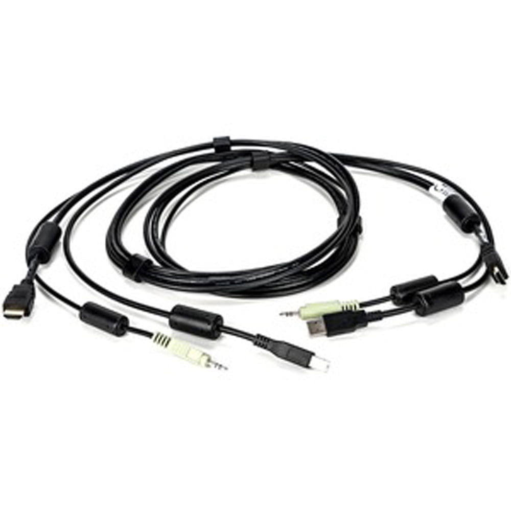 Vertiv Avocent USB Keyboard and Mouse, HDMI and Audio Cable, 6 ft. for ...