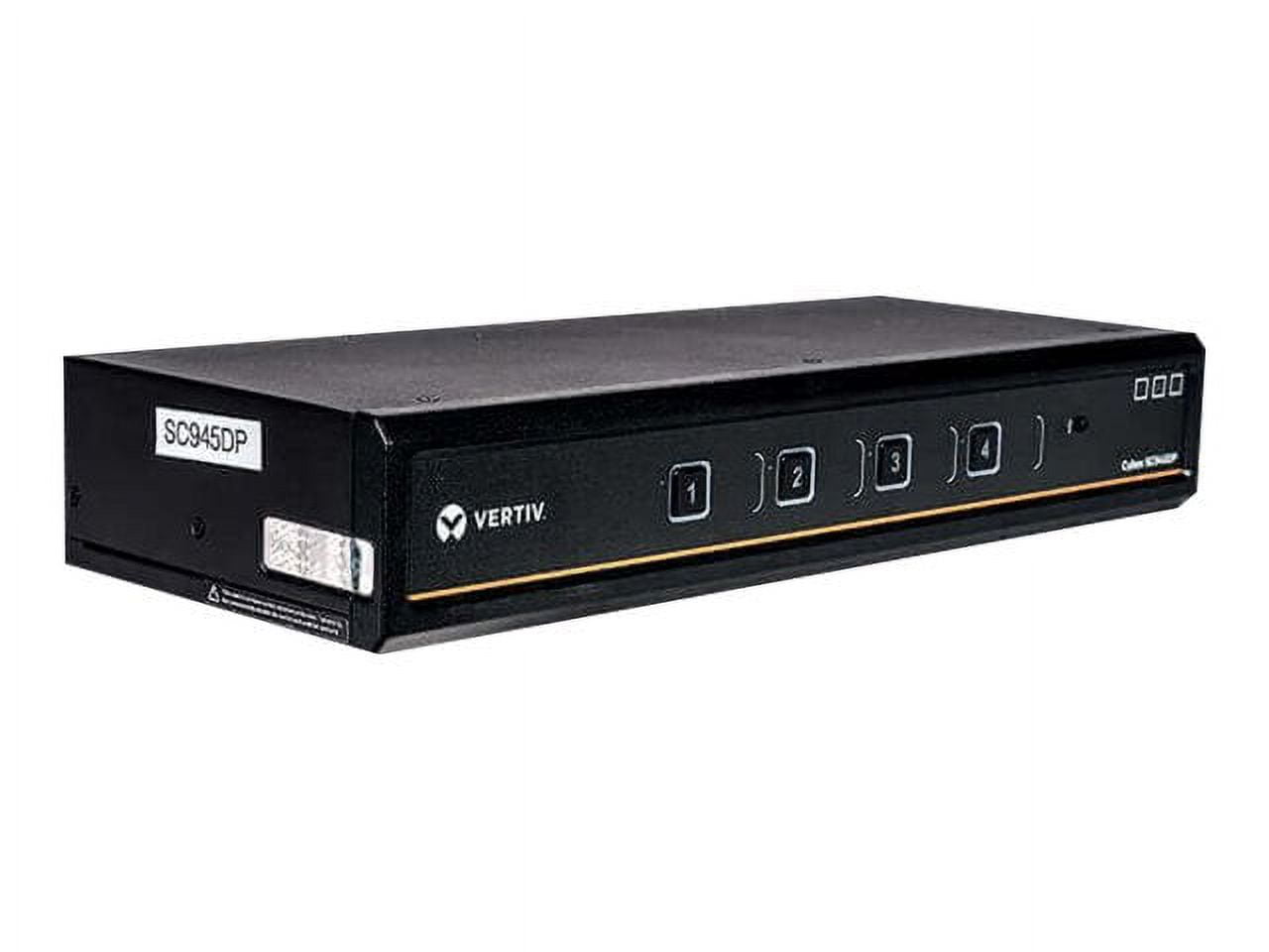 Vertiv Cybex SC900 Secure Desktop KVM | 4 Port Dual-Head| DP in/DP out ...