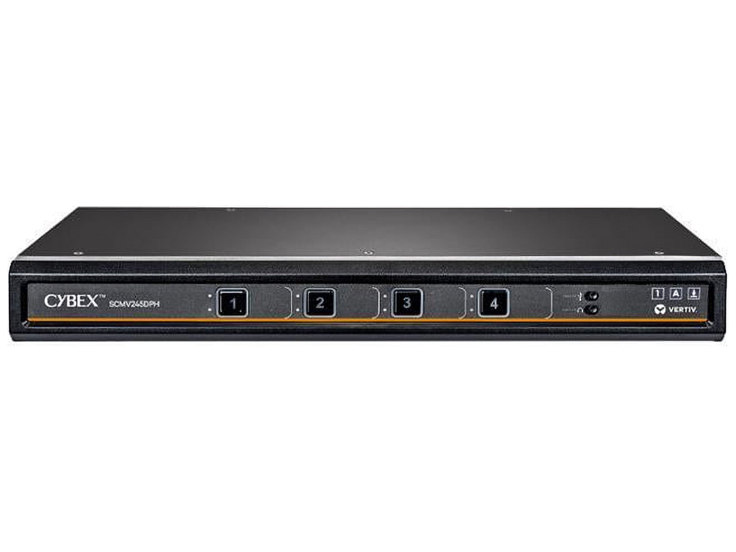 Vertiv Cybex SCMV245DPH-400 Secure MultiViewer KVM Switch 4 Port, NIAP ...