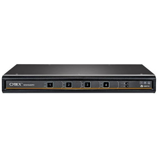 Vertiv Cybex SCMV245DPH-400 Secure MultiViewer KVM Switch 4 Port, NIAP ...