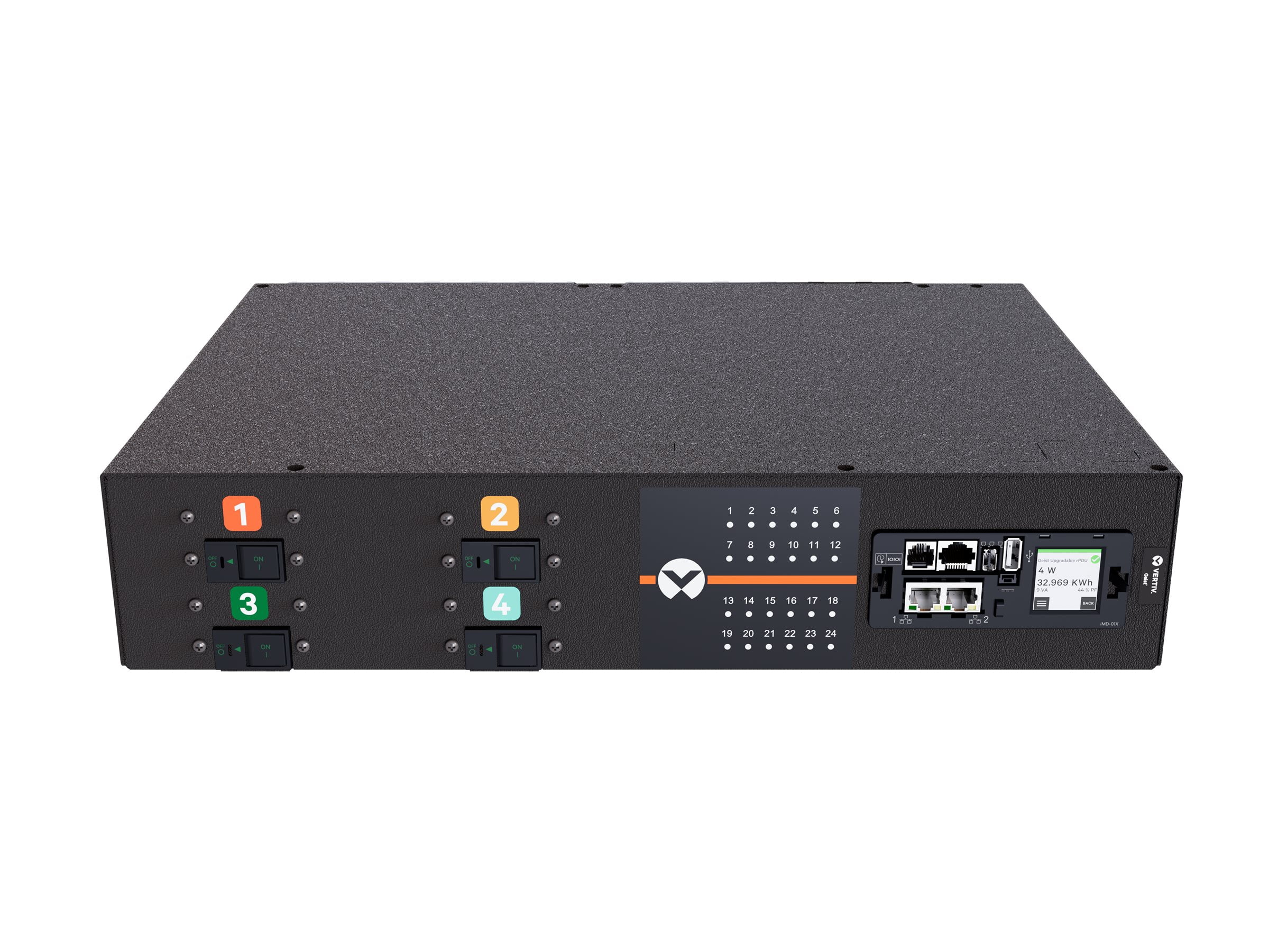 Vertiv PowerIT MUS5MDR6-24CF17-6PS6H4A10-S - Power distribution unit ...