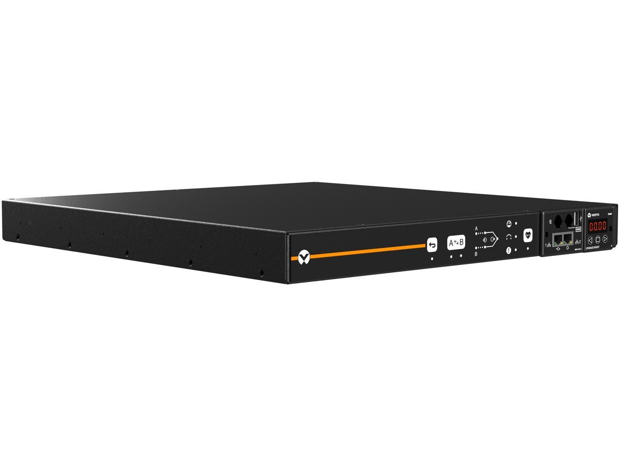 Vertiv VA4N2100 Monitored 120V 10 ft Rack Transfer Switch| RPDU| (10 ...