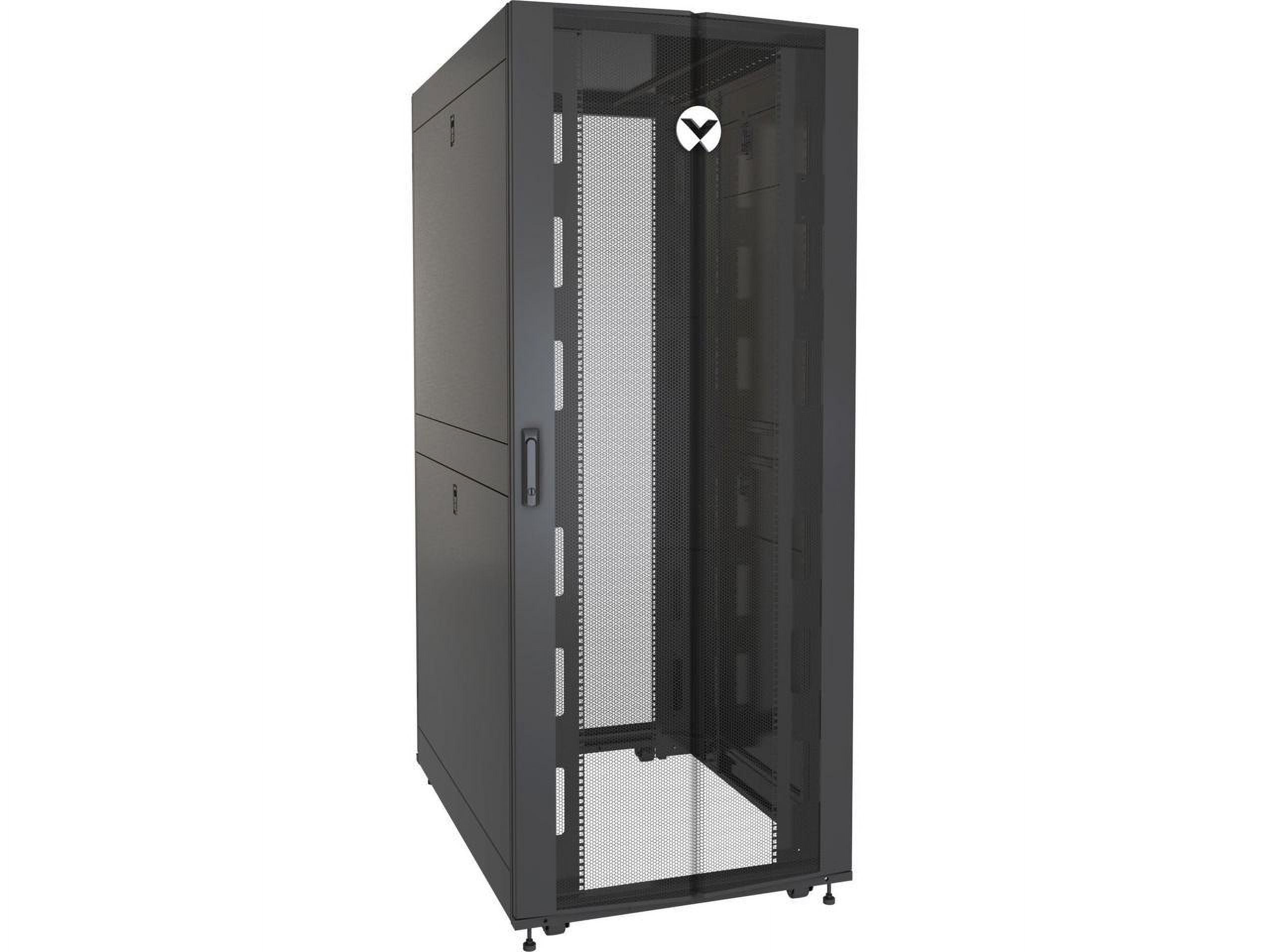 Vertiv VR Rack 42U with Doors / Sides & Casters VR3350 - Walmart ...