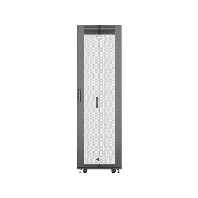 Vertiv VR3100 VR Rack - 42U with Doors/ Sides & Casters - Walmart.com