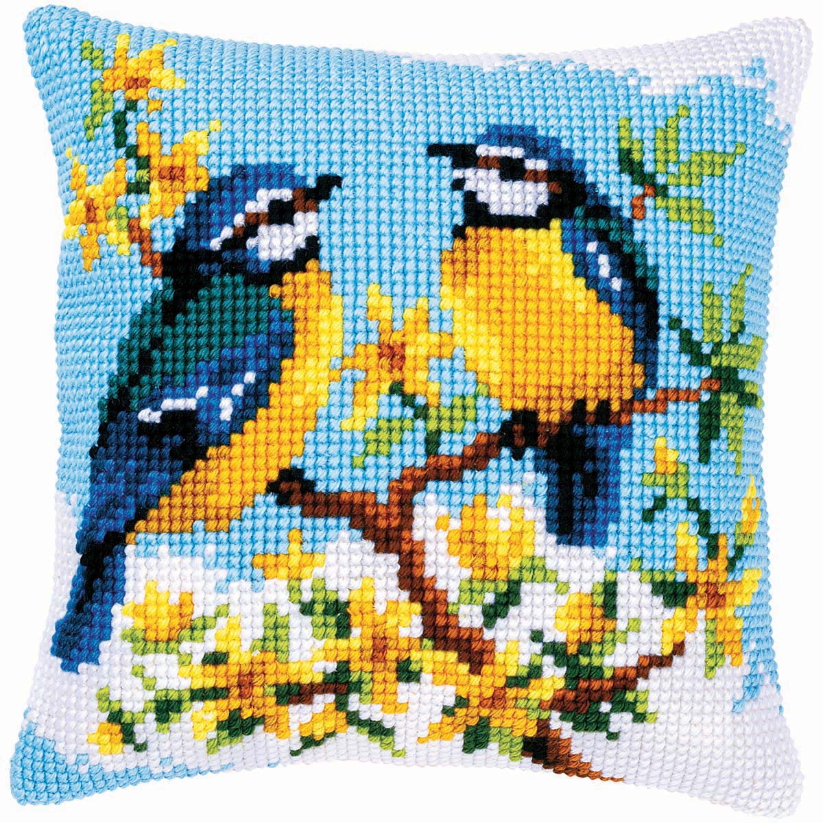 Vervaco® Blue Birds Needlepoint Kit - Walmart.com