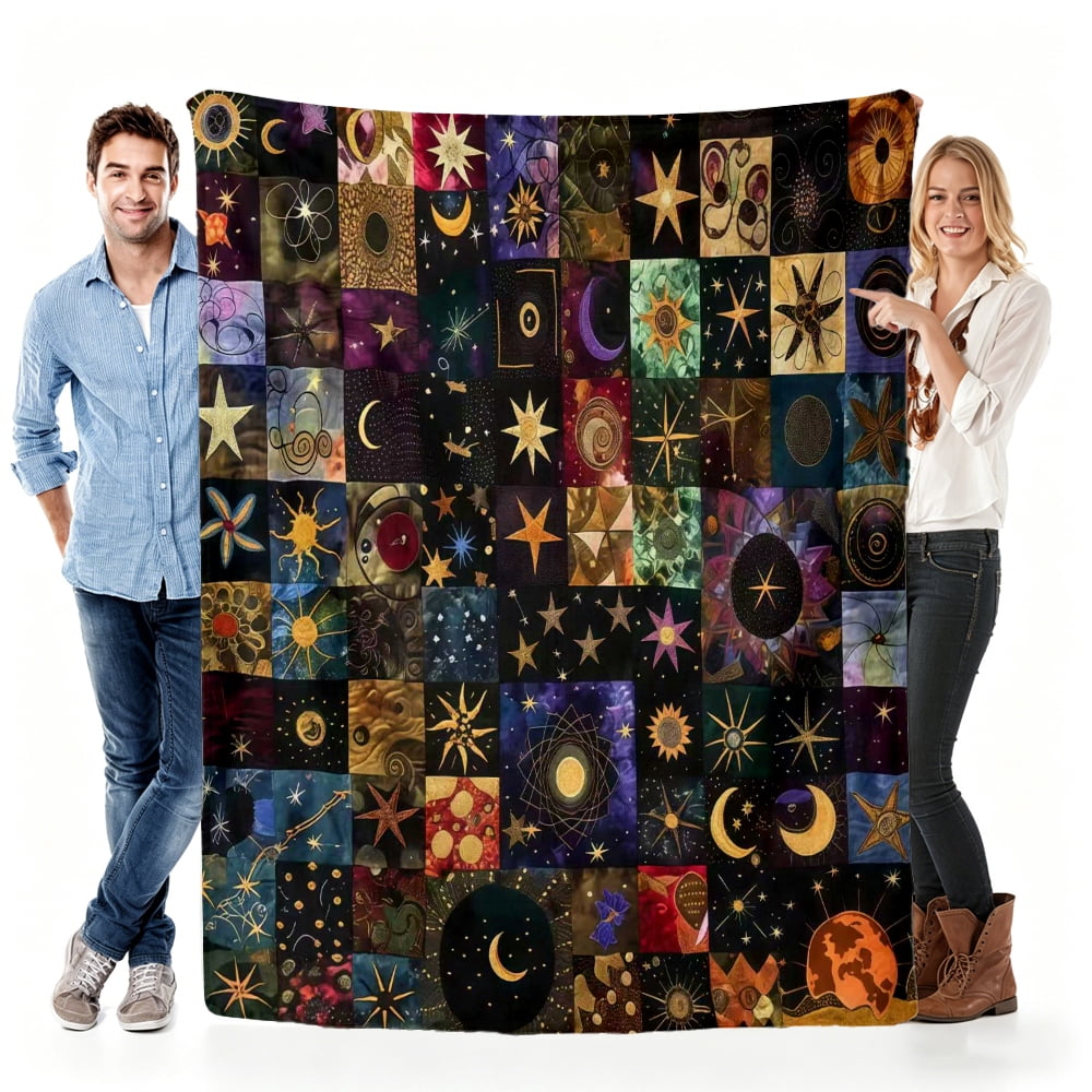 Verve & Co ShopBlanket Gift for Mom from Daughter Son,Soft Celestial ...