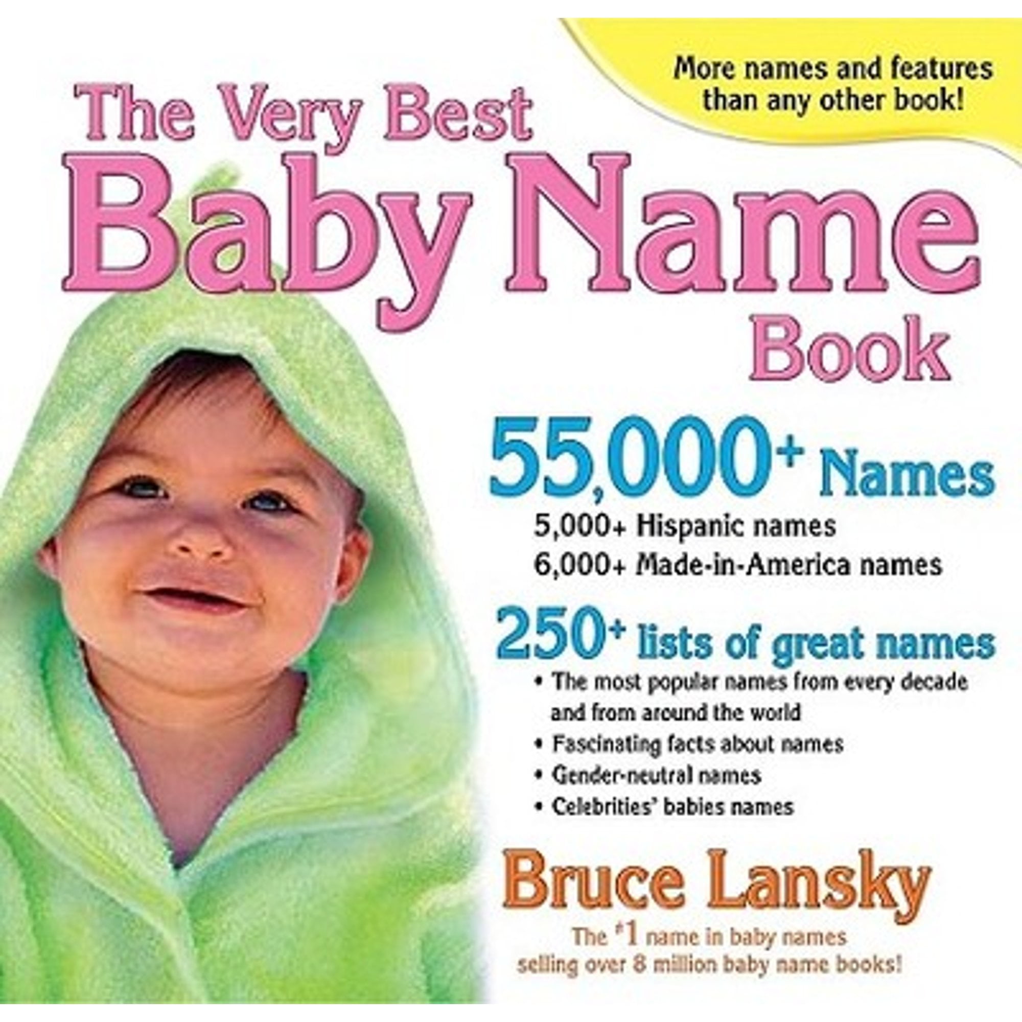 Pre-Owned Very Best Baby Name Book (Paperback) by Bruce Lansky ...