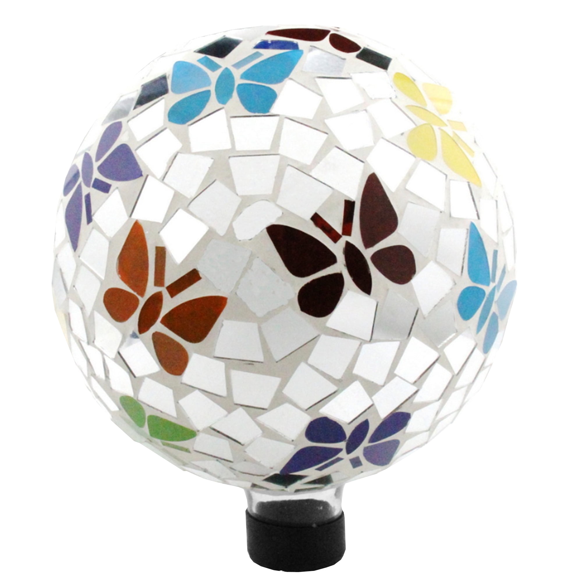 Very Cool Stuff Butterfly Tile Gazing Globe, 10 inches - Handcrafted ...
