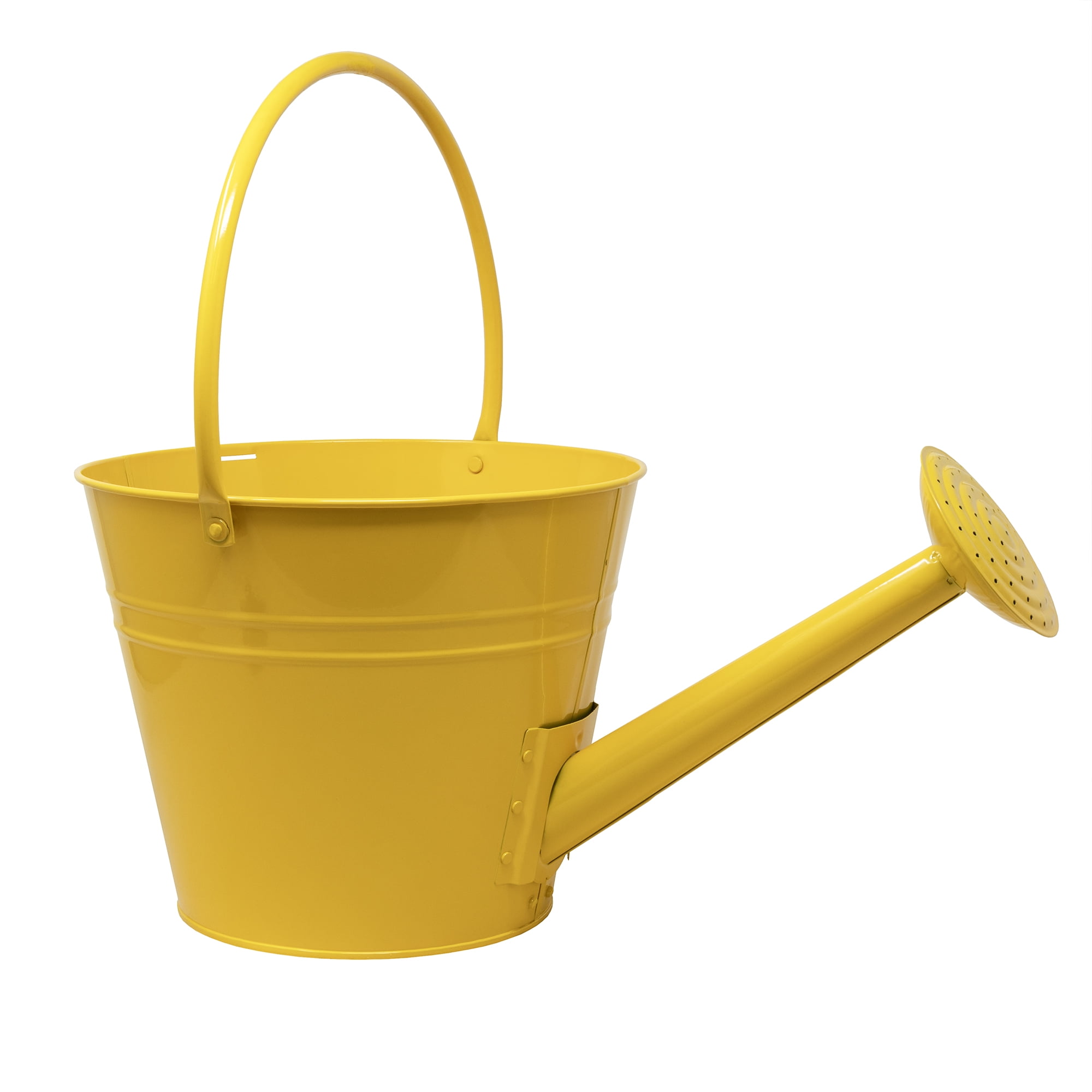 Very Cool Stuff Watering Can Planter, Goldenrod Yellow - Rustic ...
