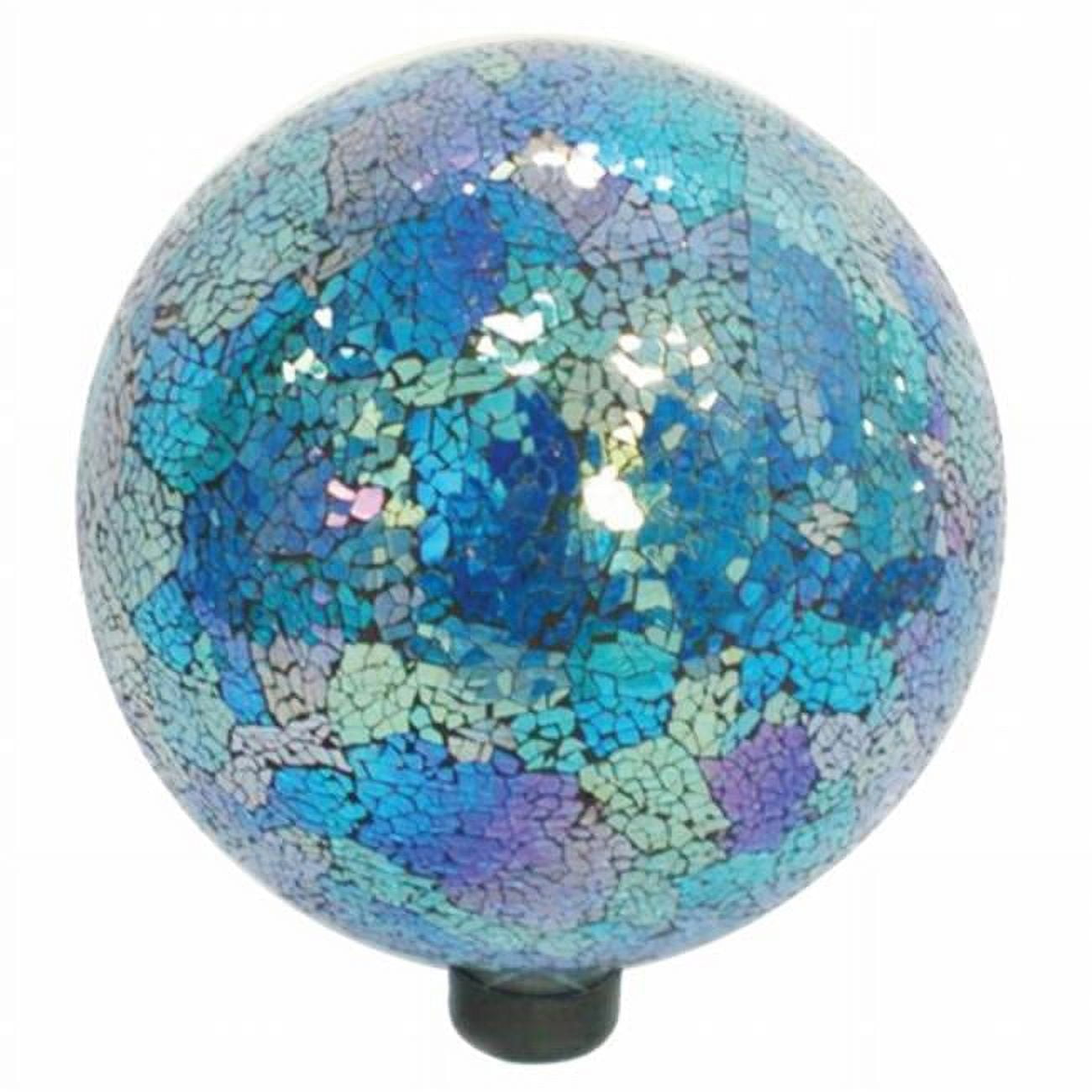 Very Cool Stuff Mosaic Glass Gazing Globe - Turq/Blue/Prpl - 10 Inch ...