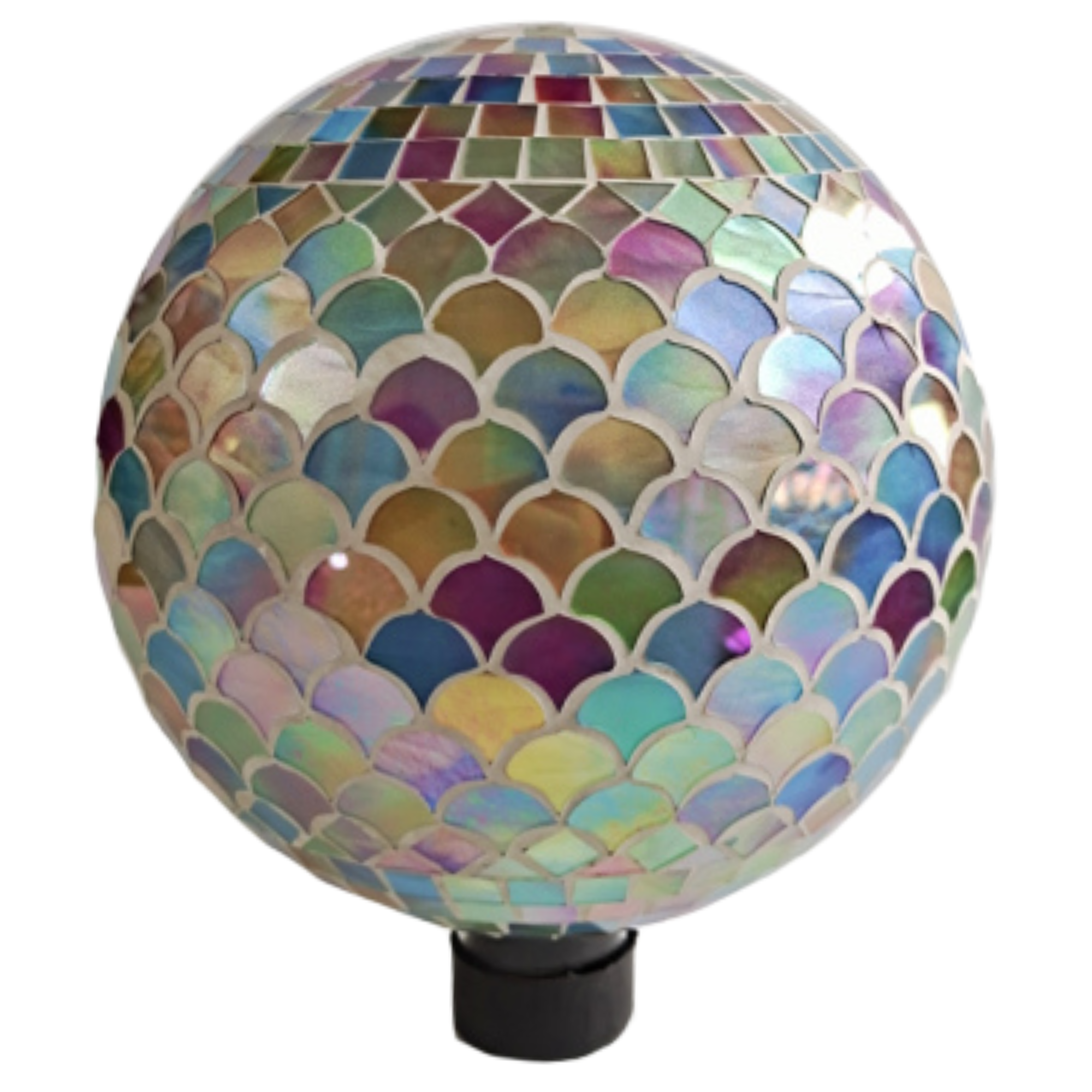 Very Cool Stuff Opal Mermaid Tile Gazing Globe, 10 inches - Handcrafted ...