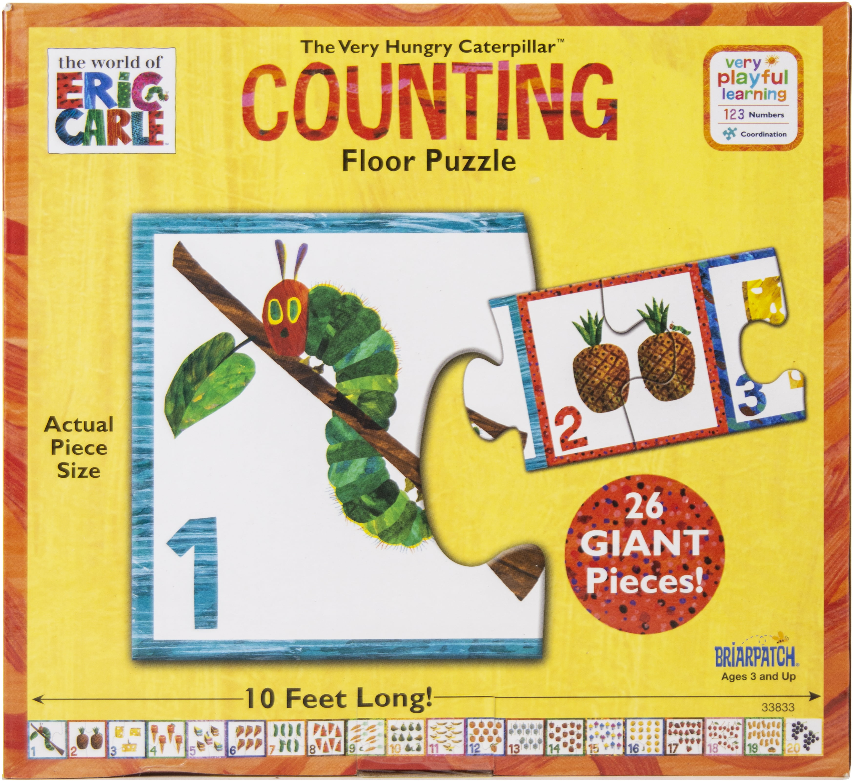 Very Hungry Caterpillar Counting Floor P - Walmart.com
