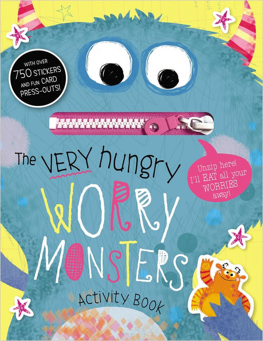 Very Hungry Worry Monsters Activity Book - Walmart.com