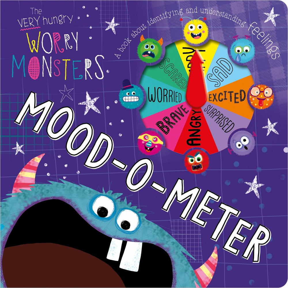 Very Hungry Worry Monsters Mood-O-meter (Board Book) - Walmart.com