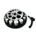 Very Large Disc Cutter 1/8" to 1 1/4" with 10 Punches in Rubber Base ...