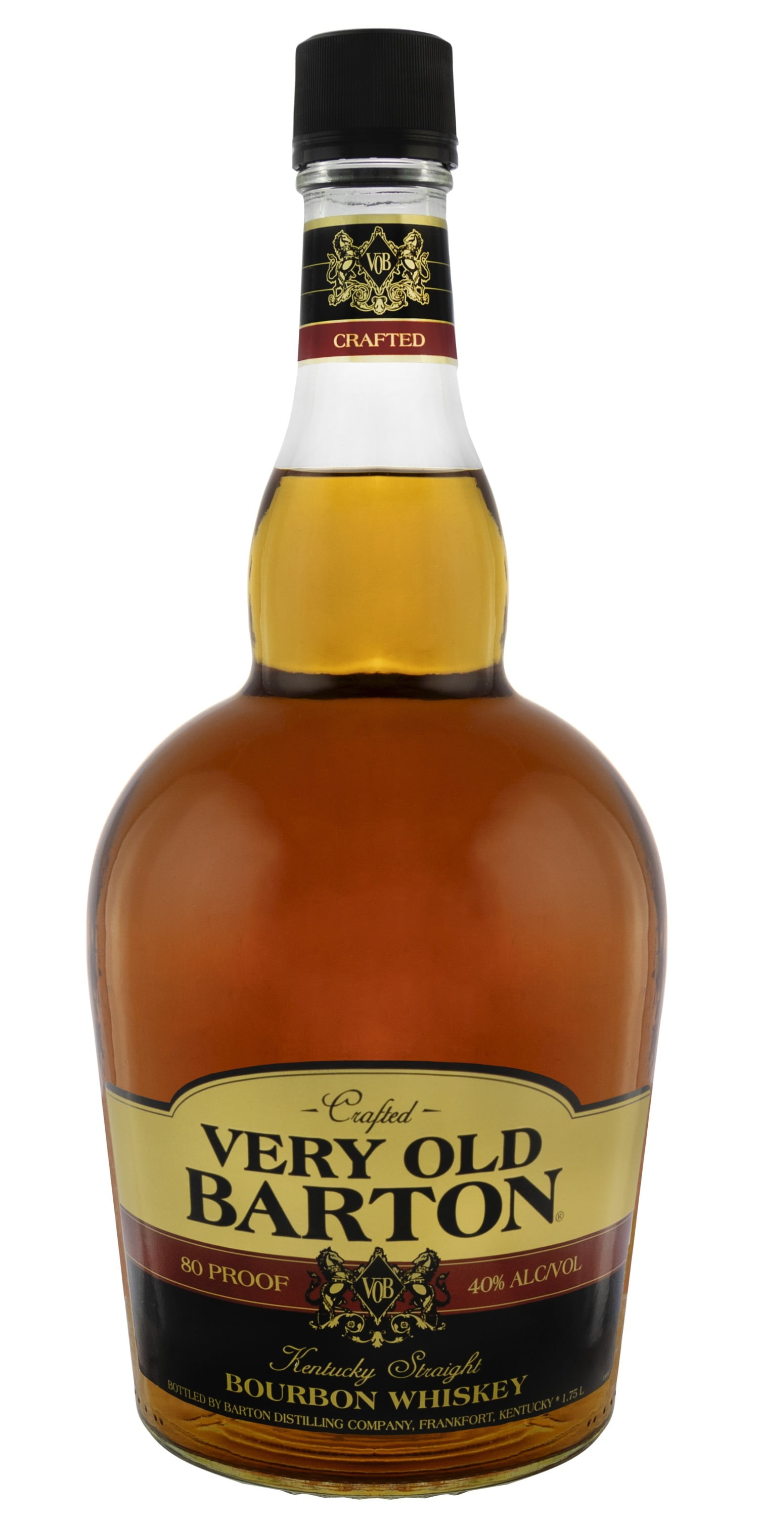 Very Old Barton Kentucky Straight Bourbon Whiskey, 1.75l 80 Proof ...