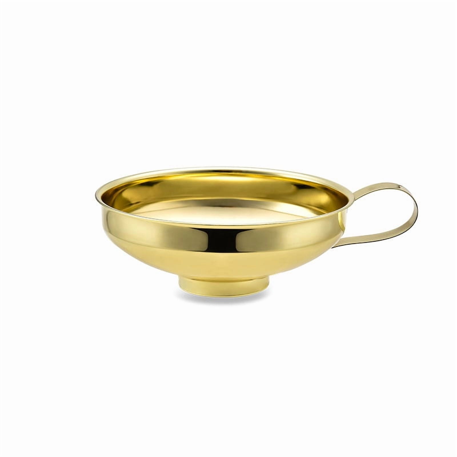 Very Popular 2 Size Stainless Steel Wide Mouth Canning Funnel Salad ...