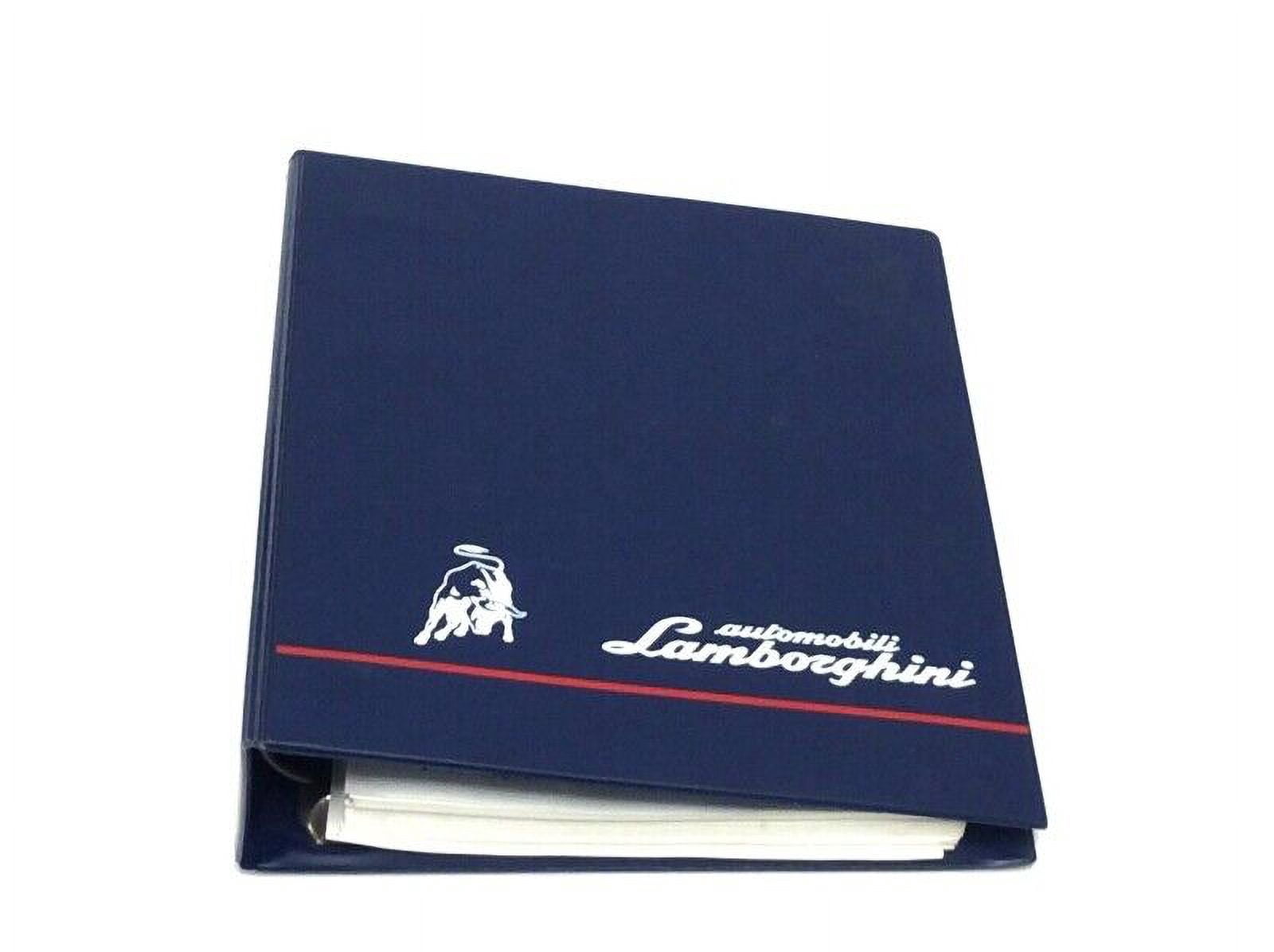 Very Rare Lamborghini Diablo SV My 98 Spare Parts Catalog Blue Binder ...