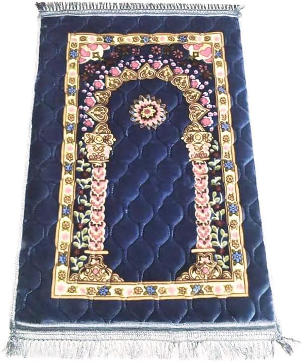 Very Thick Prayer Rug for Men, Women for Eid, Travel, Mosque, Masjid ...