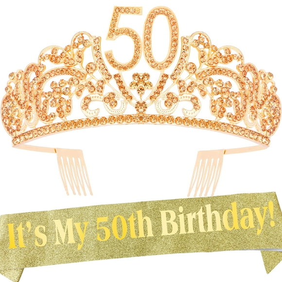 50th Birthday Tiara