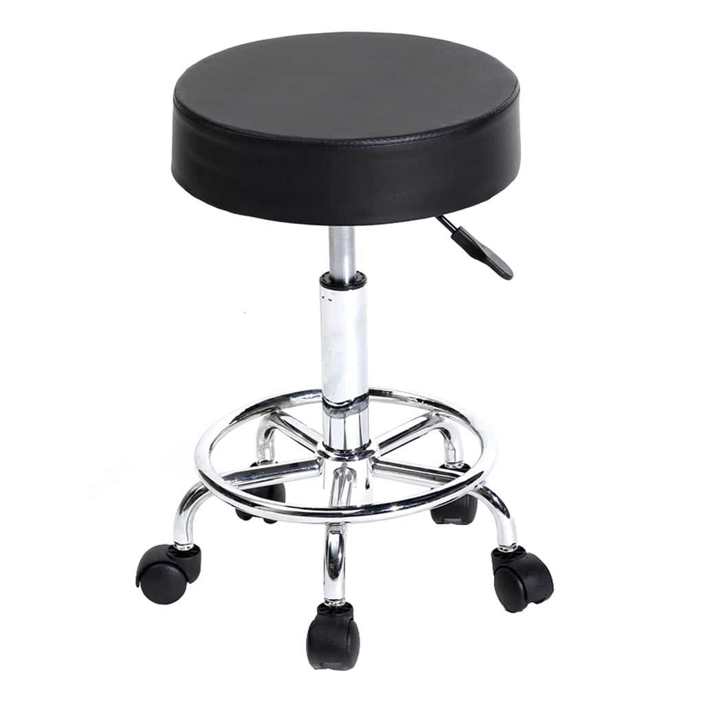 Counter Height Bar Stools, Rolling Chair for Facial Massage Spa, Round ...