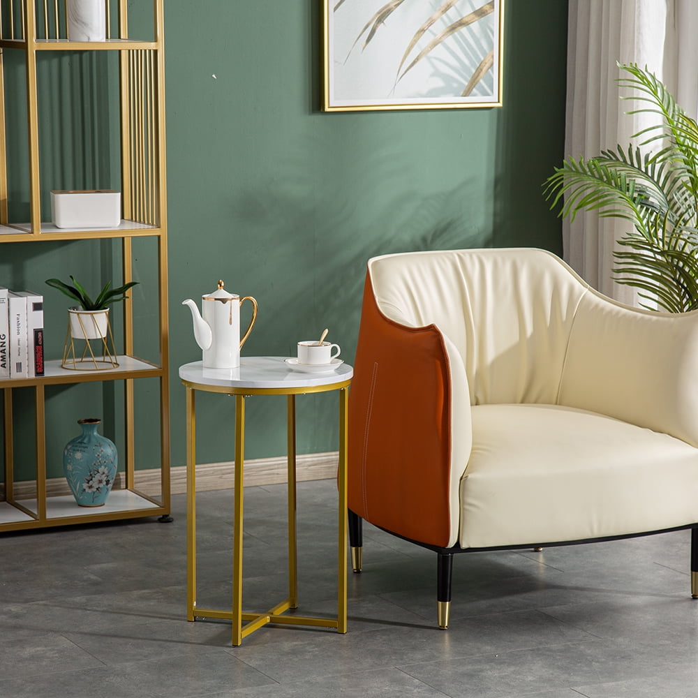 Veryke End Table, Snack Table for Coffee Laptop Tablet, Sofa Tables ...