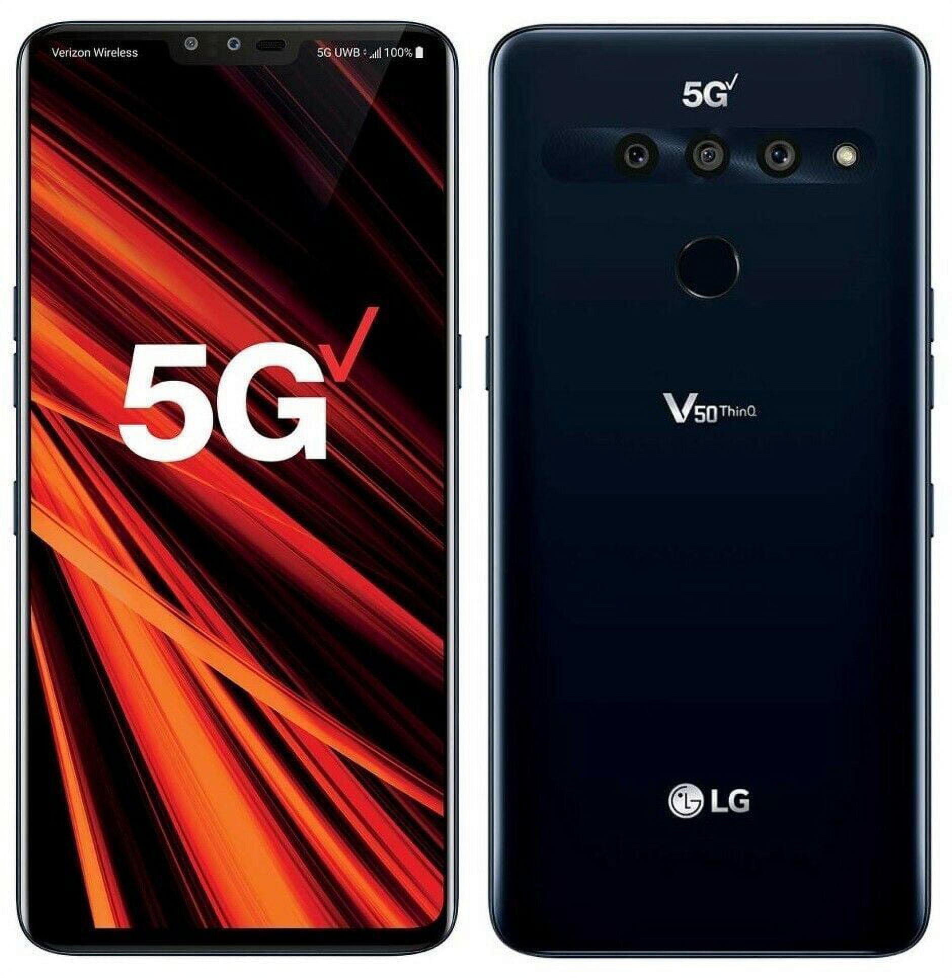 Pre-Owned Verzion LG V50 ThinQ Black 128GB Condition - Walmart.com
