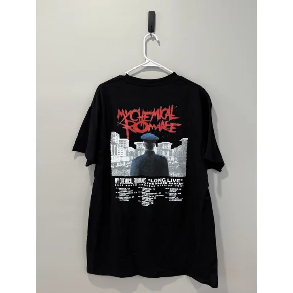 Vesco 2025 Mcr My Chemical Romance Long Live Black Parade Shirt Size Xl ...