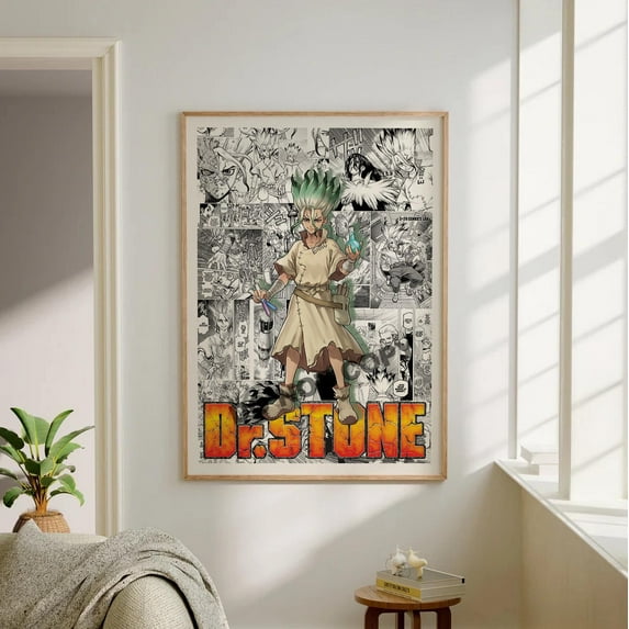 Vesco Anime Manga Poster - Dr Stone -Anime Wall Decor - High Quality ...