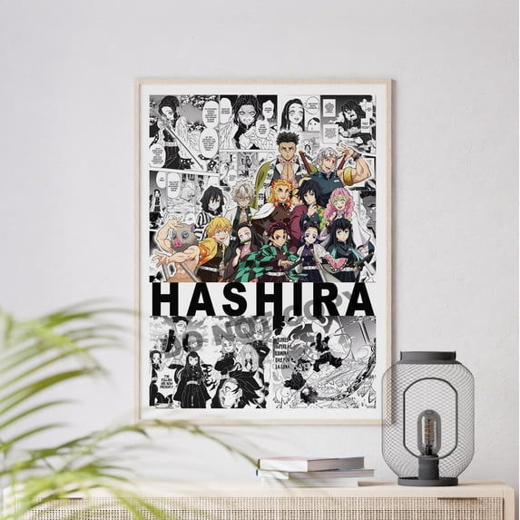 Vesco Anime Manga Poster - Hashira -Anime Wall Decor - High Quality ...