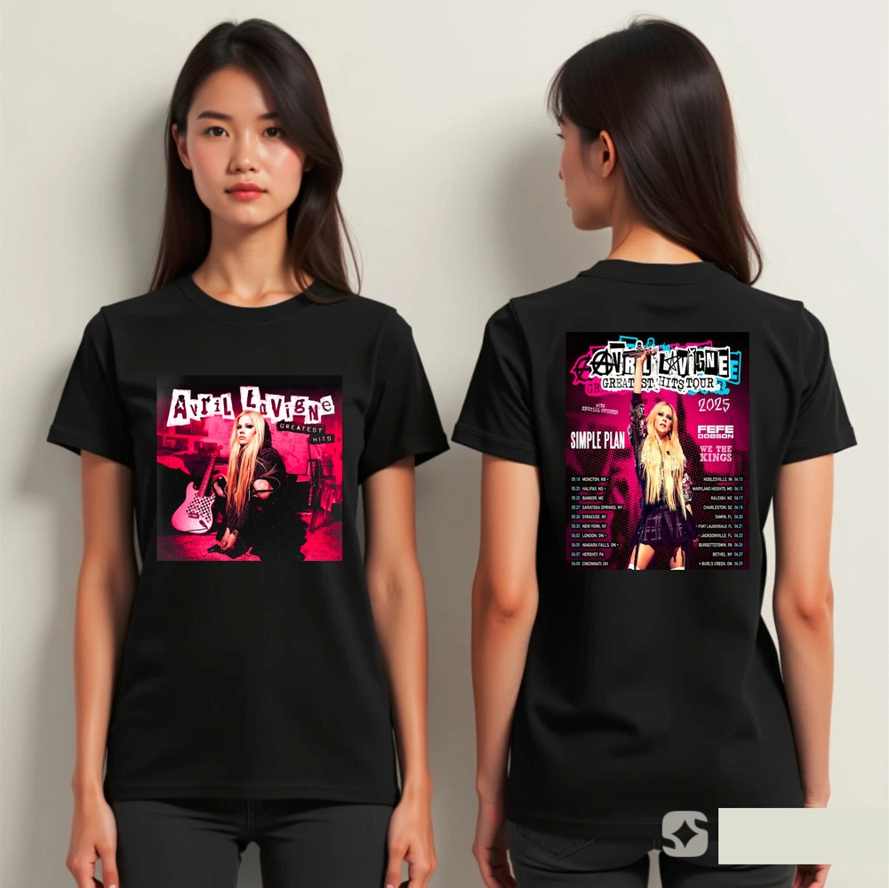 Vesco Avril Lavigne Greatest Hits 2025 Tour Dates Music Concert Uk ...