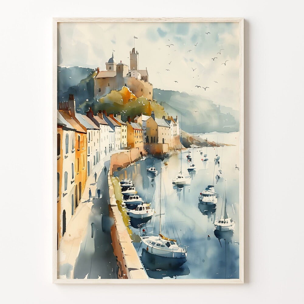 Vesco Bangor Art, Northern Ireland Print, Wall Art Poster Hillview ...