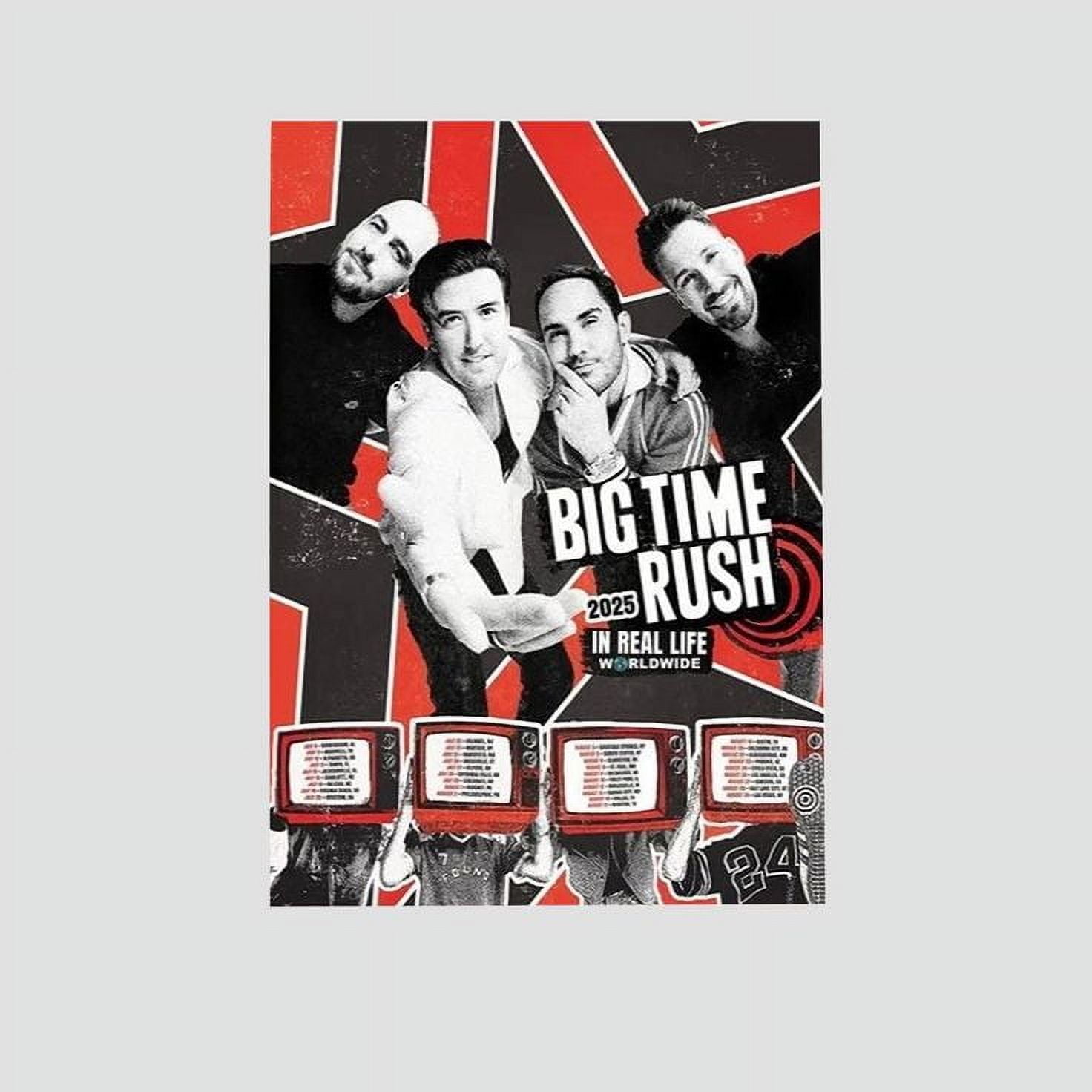 Vesco Big Time Rush Poster Big Time Rush 80S 90S Retro Style, UNFRAMED-16x24 - Walmart.com