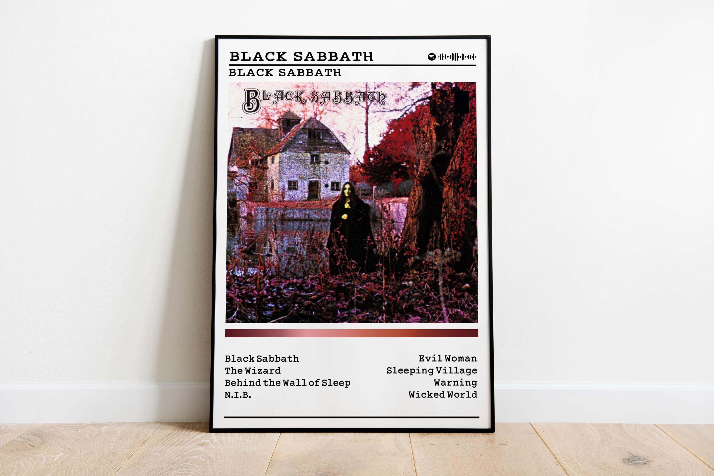 Vesco Black Sabbath Poster - Black Sabbath Poster - Album Poster Prints ...