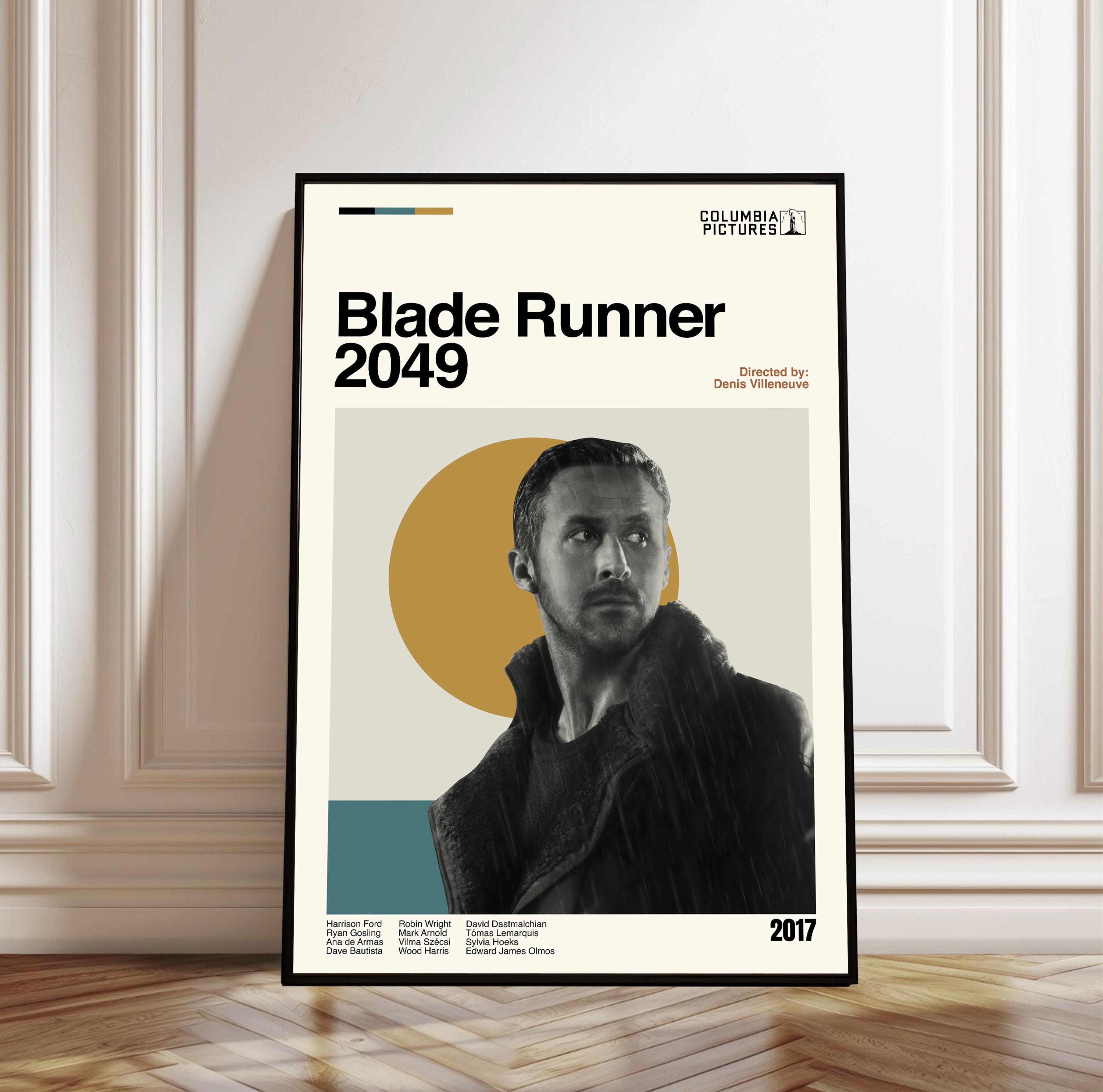 Vesco Blade Runner 2049 Poster - Movie Poster - Midcentury Modern Art ...