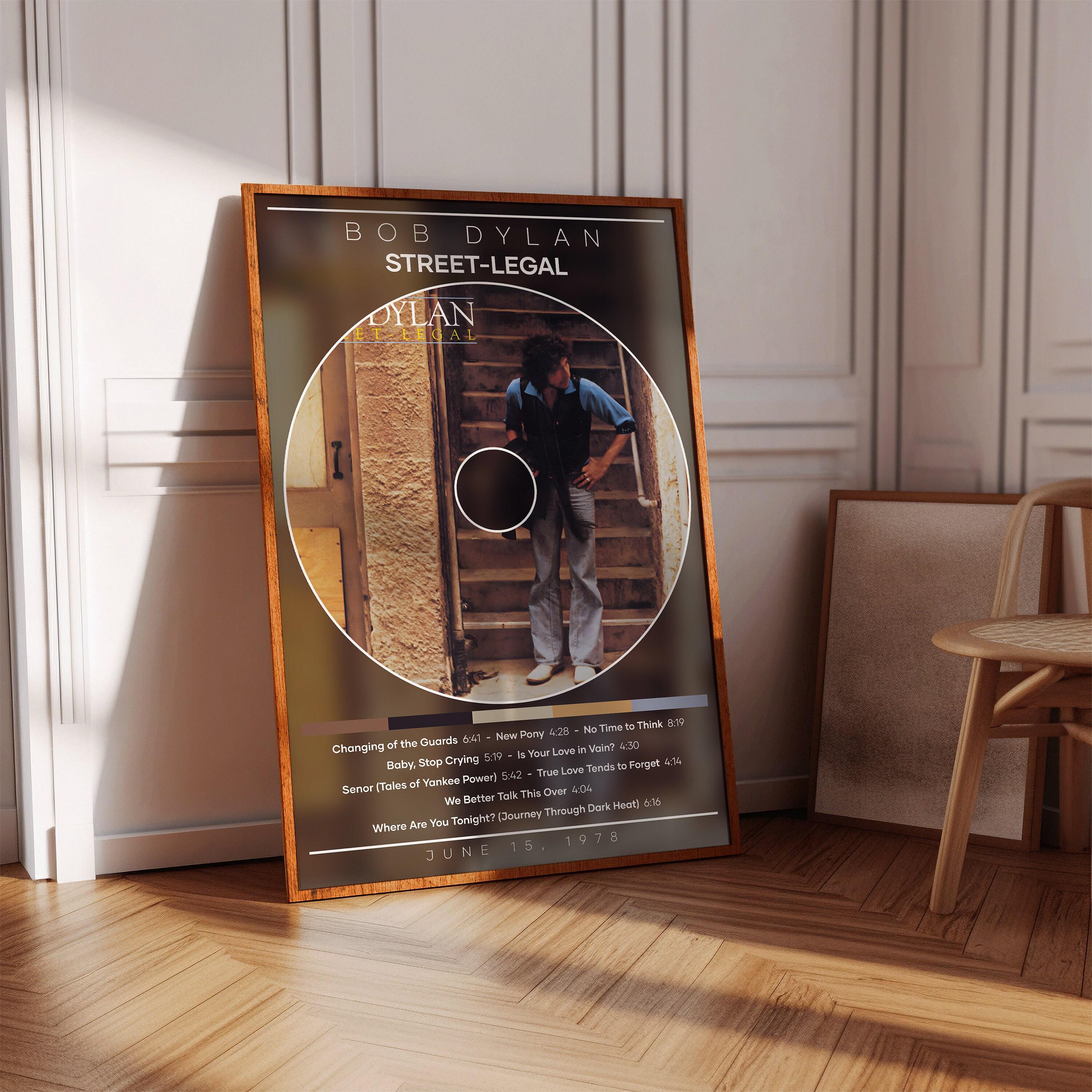 Vesco Bob Dylan Poster Print - Street Legal Poster - Album Poster Print ...