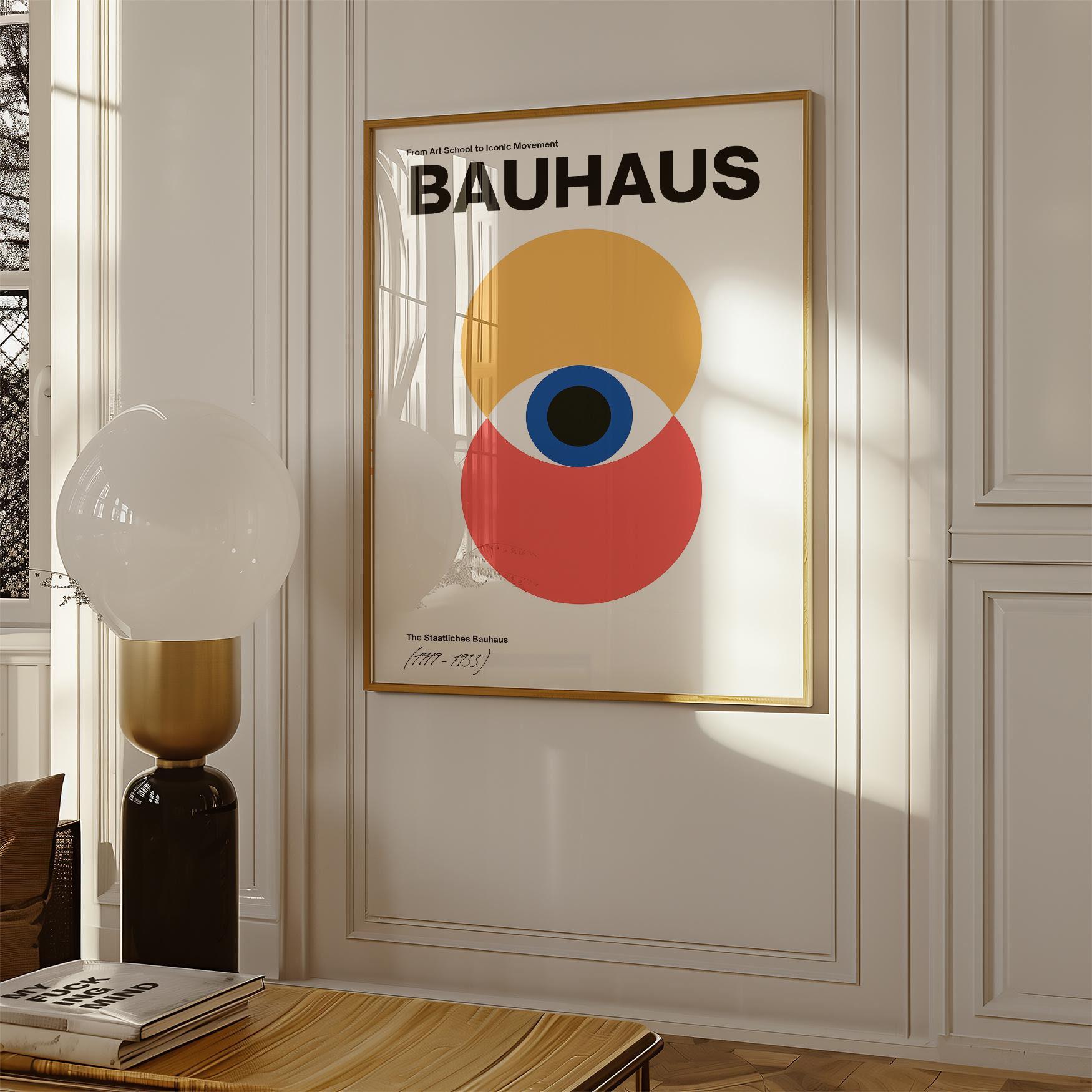 Vesco Bold Abstract Art Wall Art Colourful Geometric Poster Modern ...