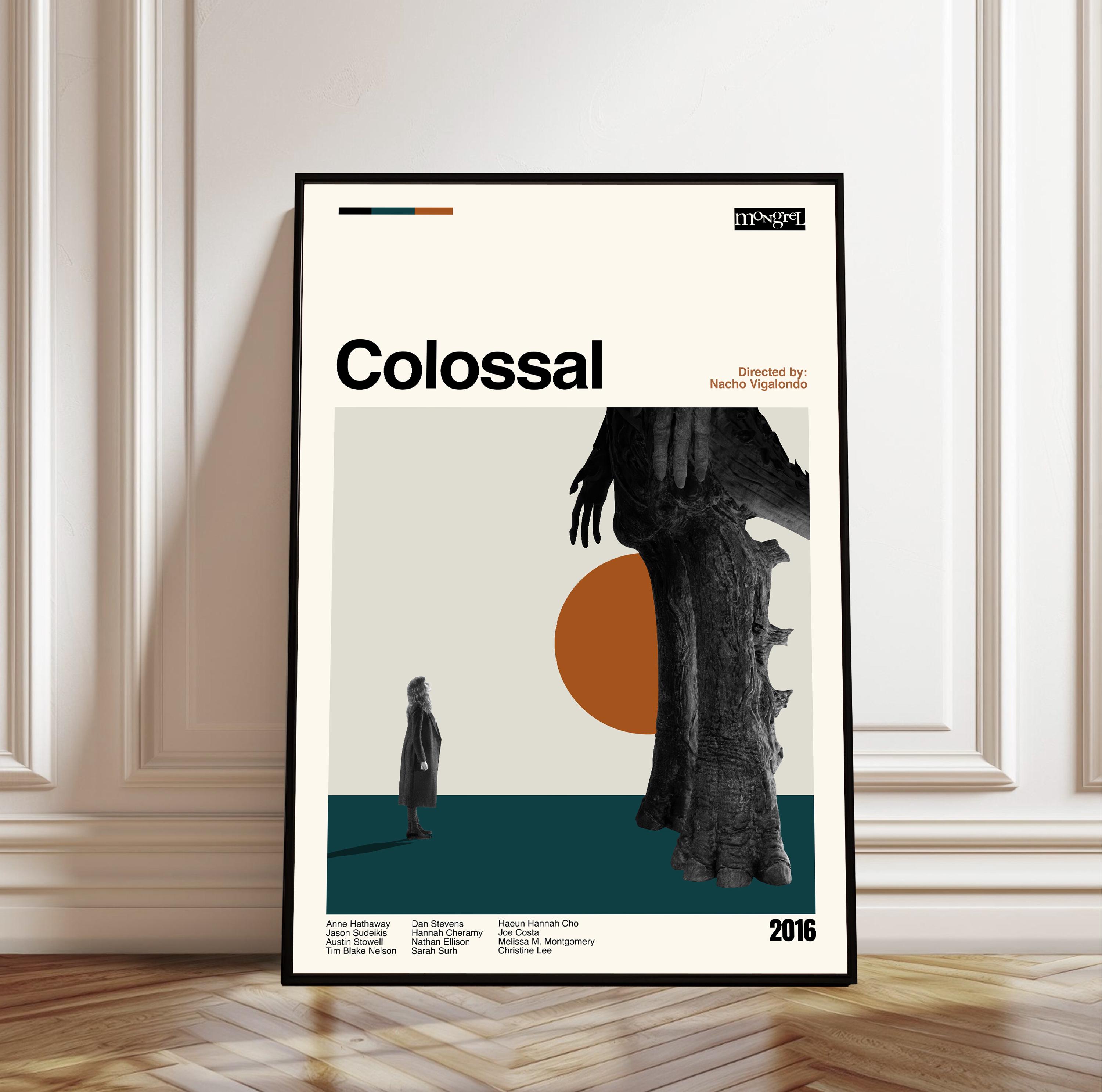 Vesco Colossal Poster - Movie Poster - Midcentury Modern Art ...
