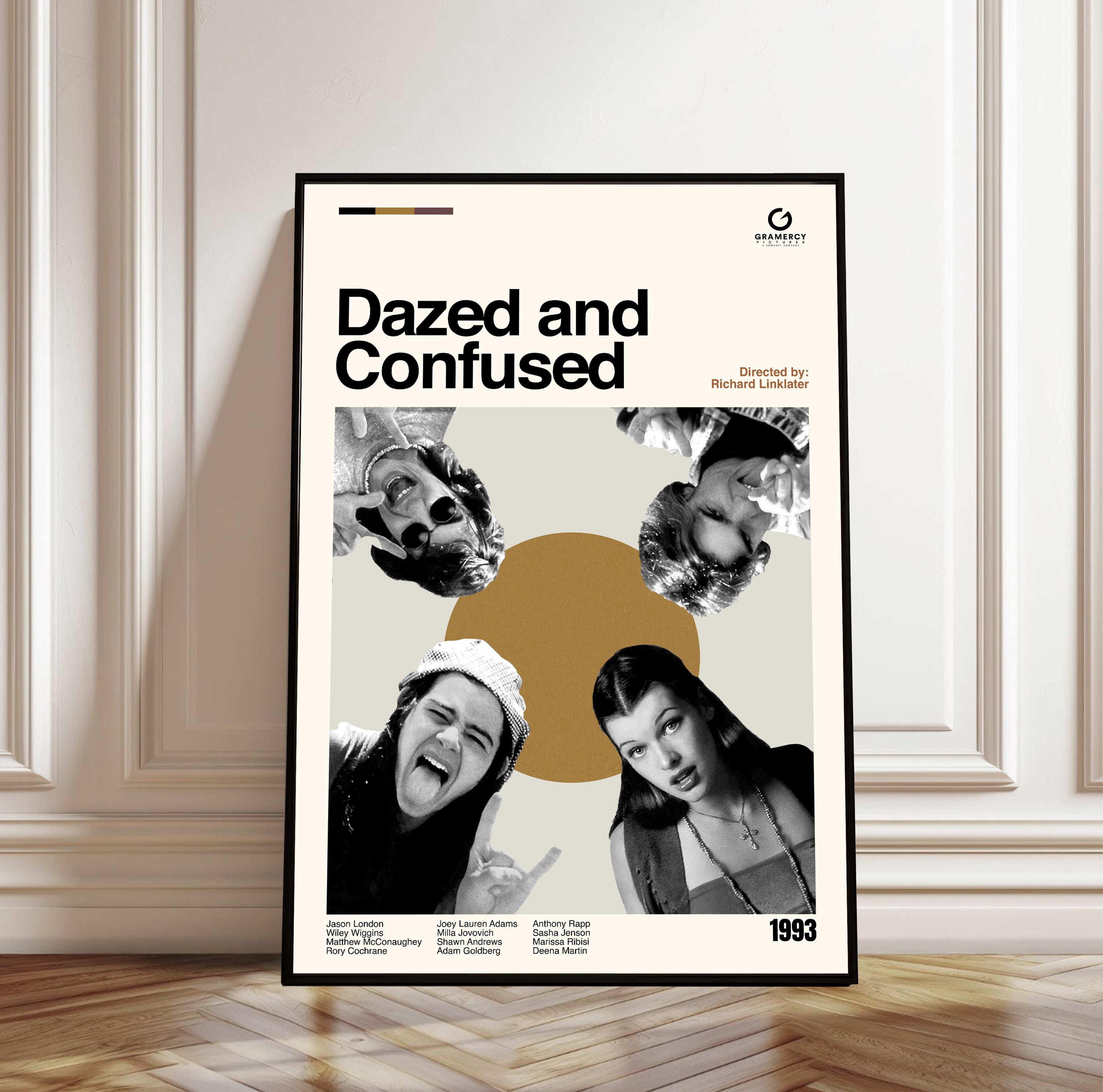 Vesco Dazed And Confused Poster - Movie Poster - Midcentury Modern Art ...